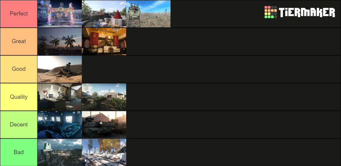 Call of Duty Black Ops Cold War Multiplayer maps Tier List (Community ...