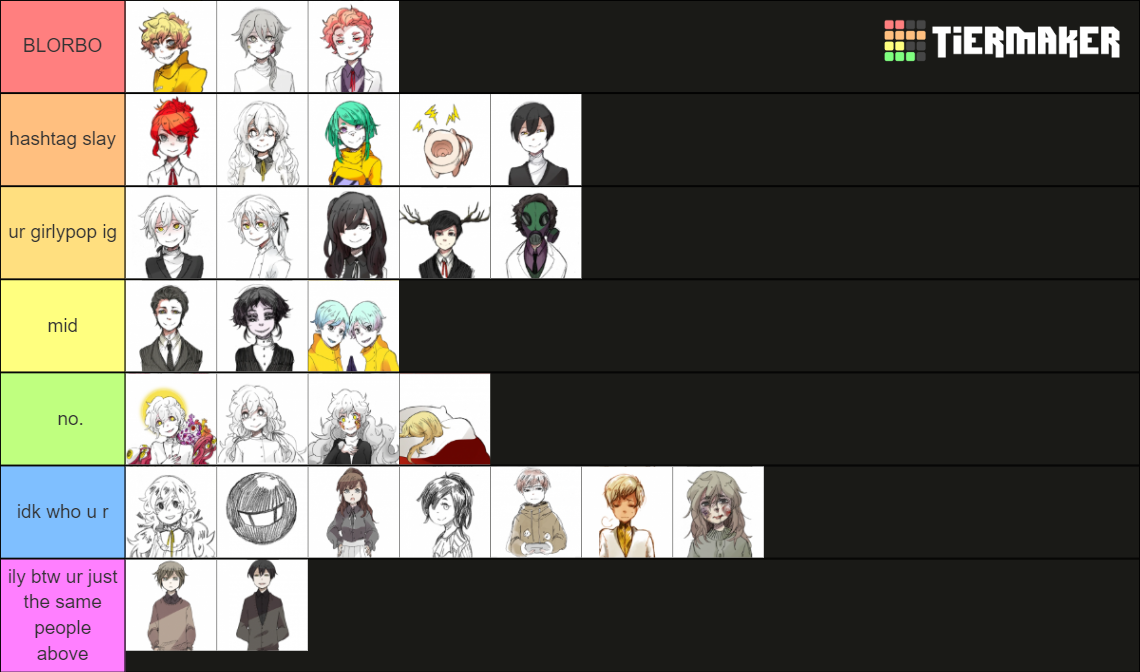 Hello Charlotte Characters Tier List (Community Rankings) - TierMaker