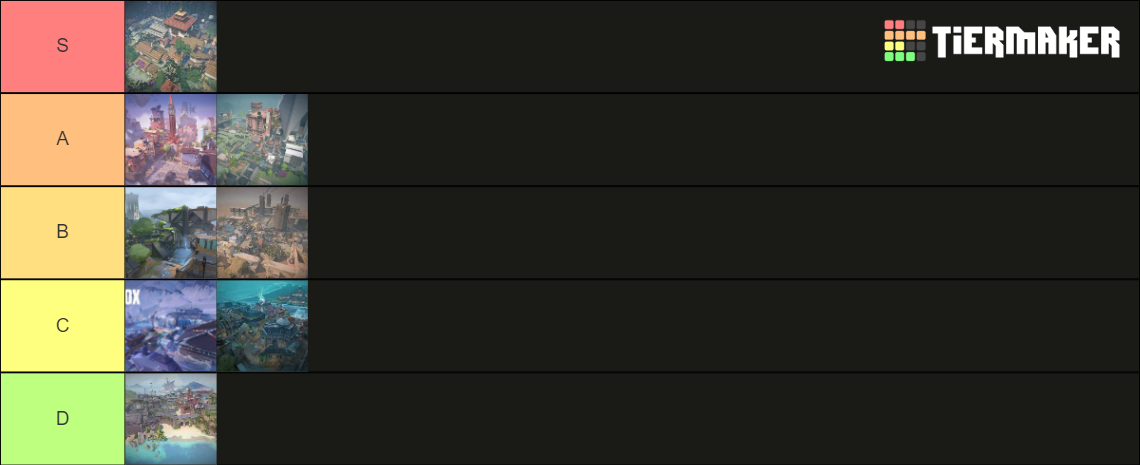 Valorant Maps up to Pearl Tier List (Community Rankings) - TierMaker