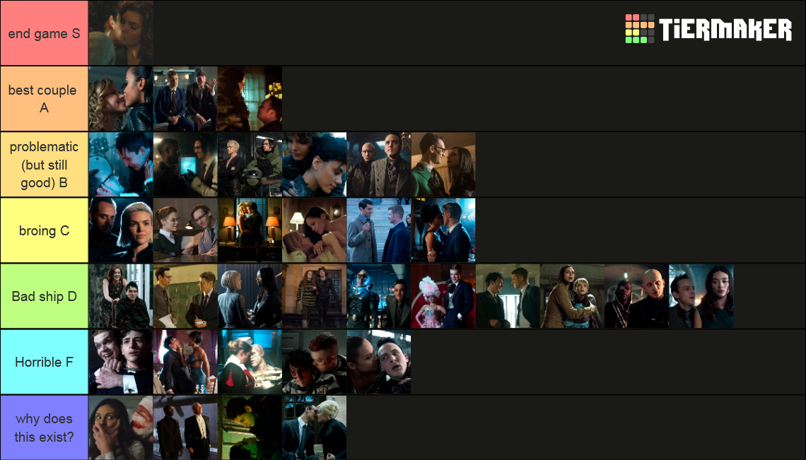 gotham ships Tier List (Community Rankings) - TierMaker