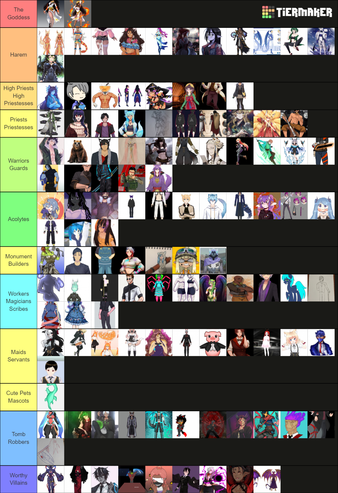 Hara's "Totally not a pyramid scheme" Scheme Tier List (Community ...