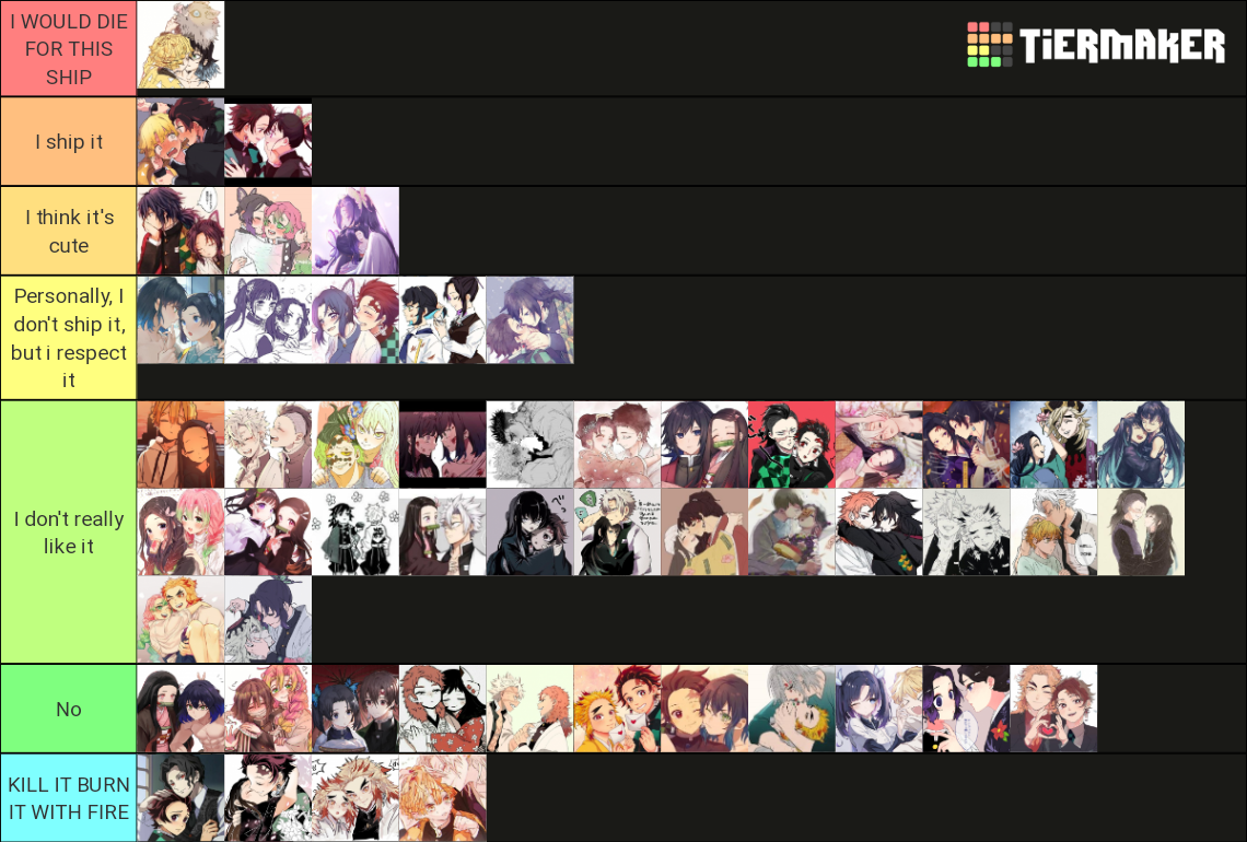 Demon Slayer Ships Tier List (Community Rankings) - TierMaker