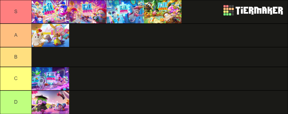 All Fall Guys Seasons (1-SS1) Tier List (Community Rankings) - TierMaker