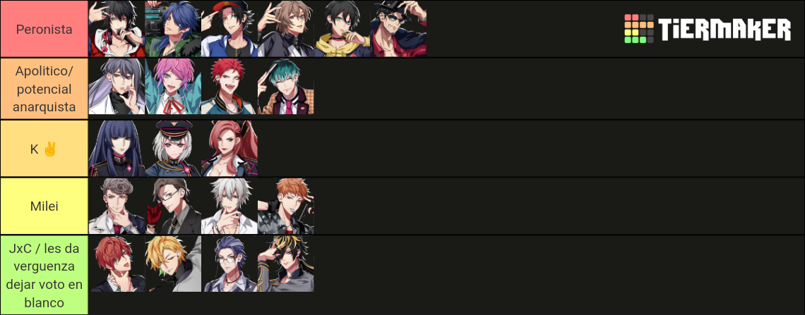 all hypmic characters Tier List (Community Rankings) - TierMaker