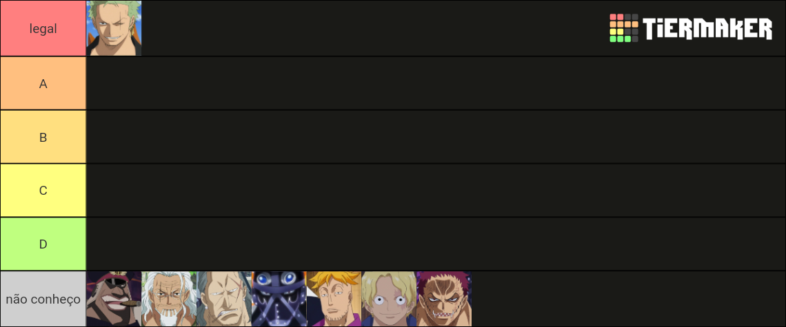 One Piece First Commanders Tier List (Community Rankings) - TierMaker