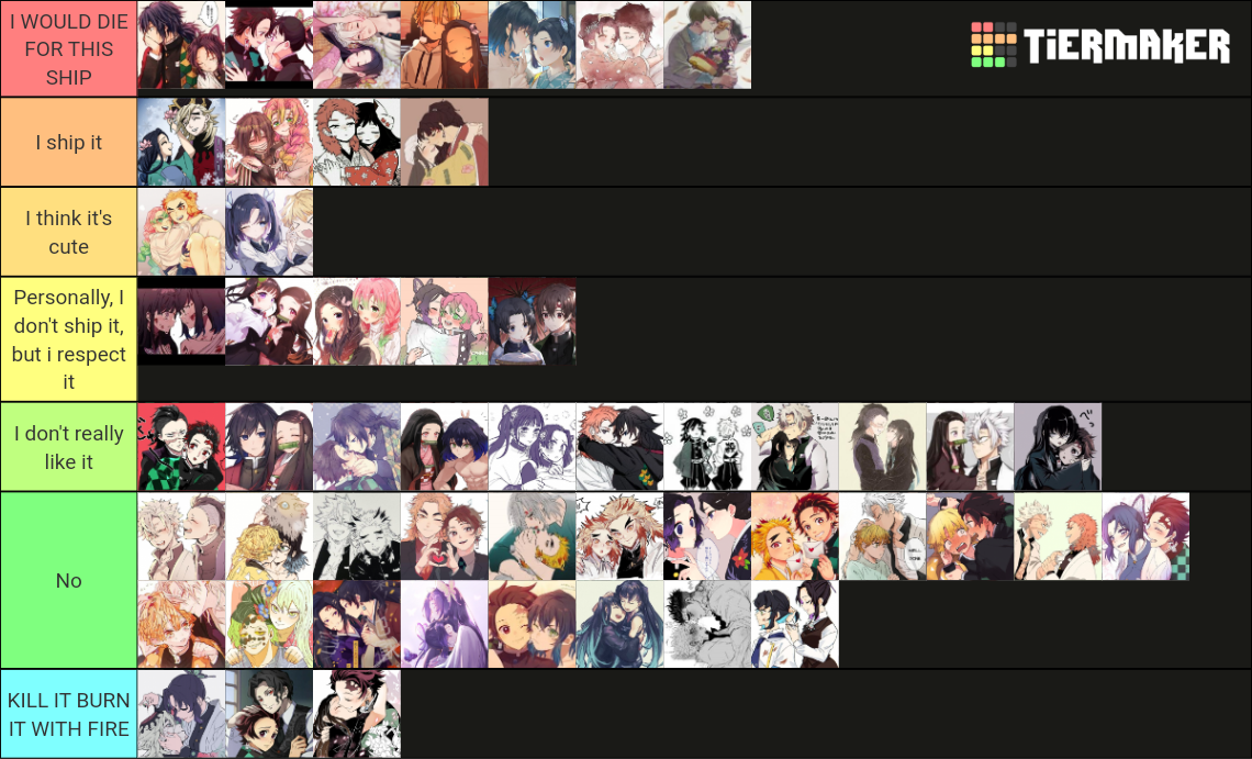 Demon Slayer Ships Tier List (Community Rankings) - TierMaker