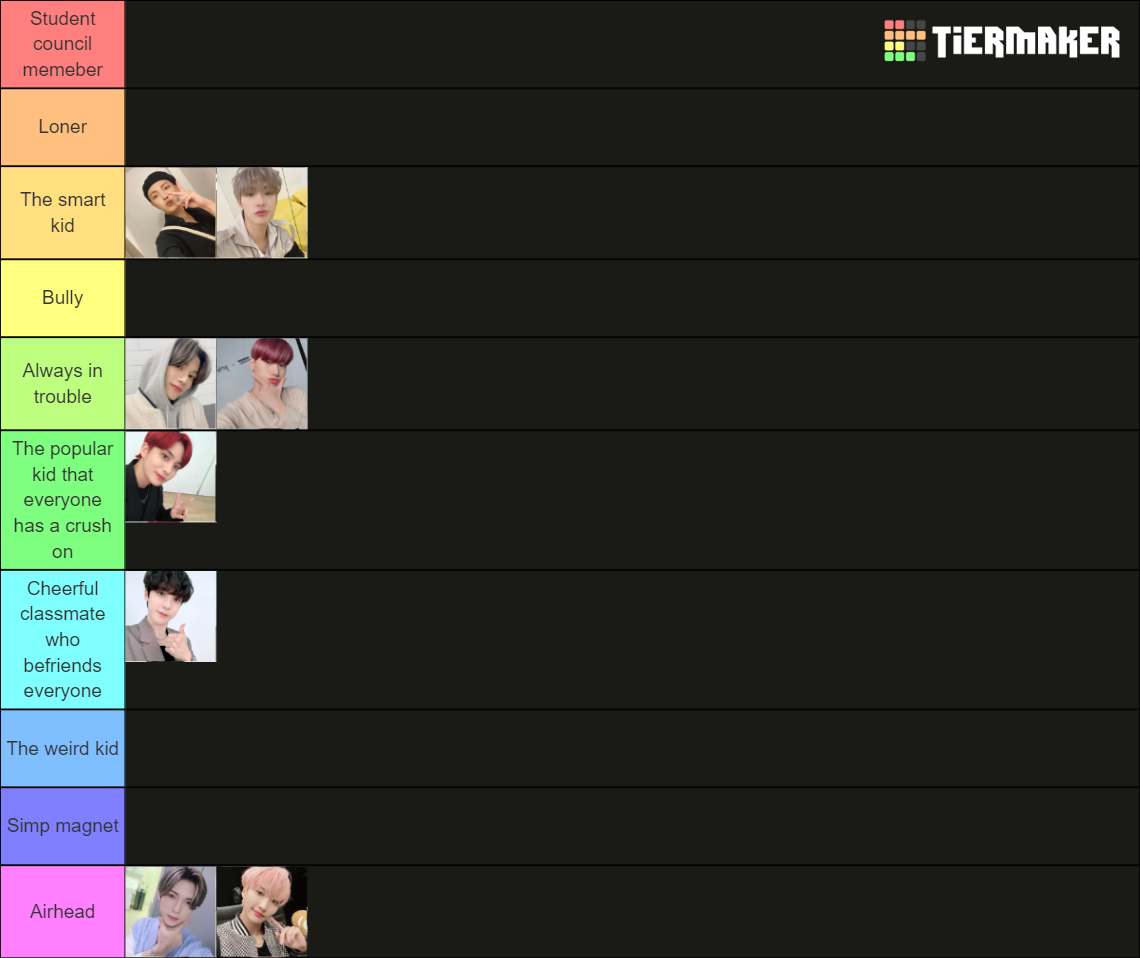 ATEEZ - Students Tier List (Community Rankings) - TierMaker