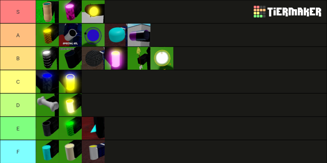 MTI OBTAINABLE CUPS Tier List (Community Rankings) - TierMaker