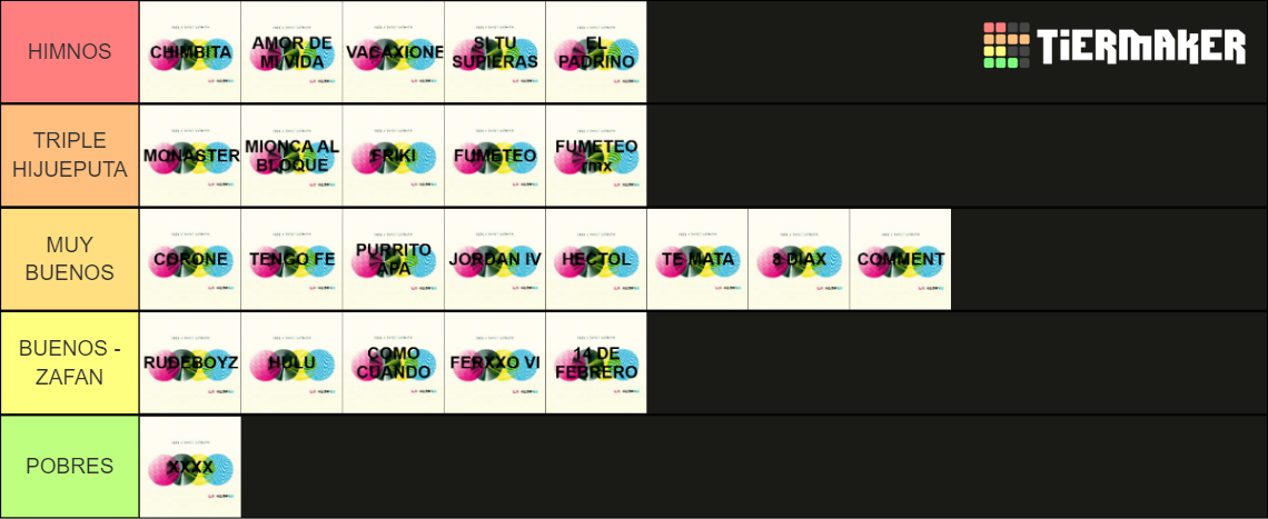 inter shibuya feid Tier List (Community Rankings) - TierMaker