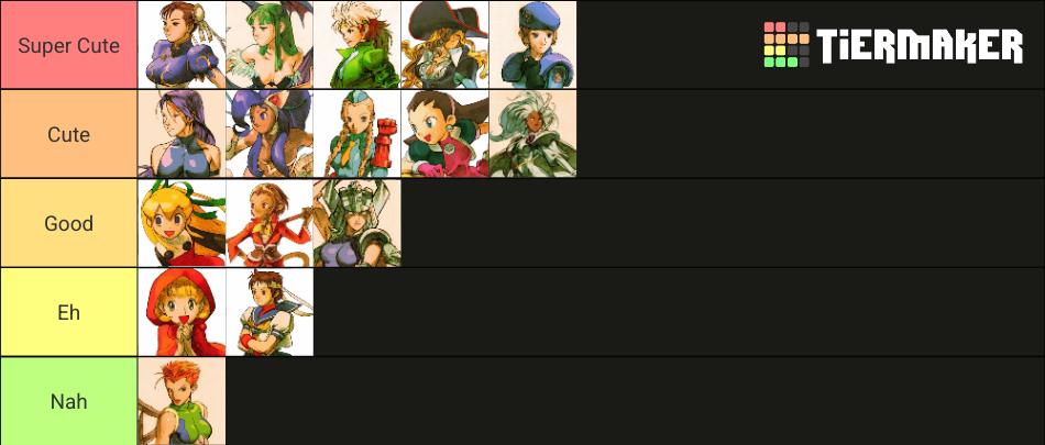 Best MVC2 Female Tier List (Community Rankings) - TierMaker