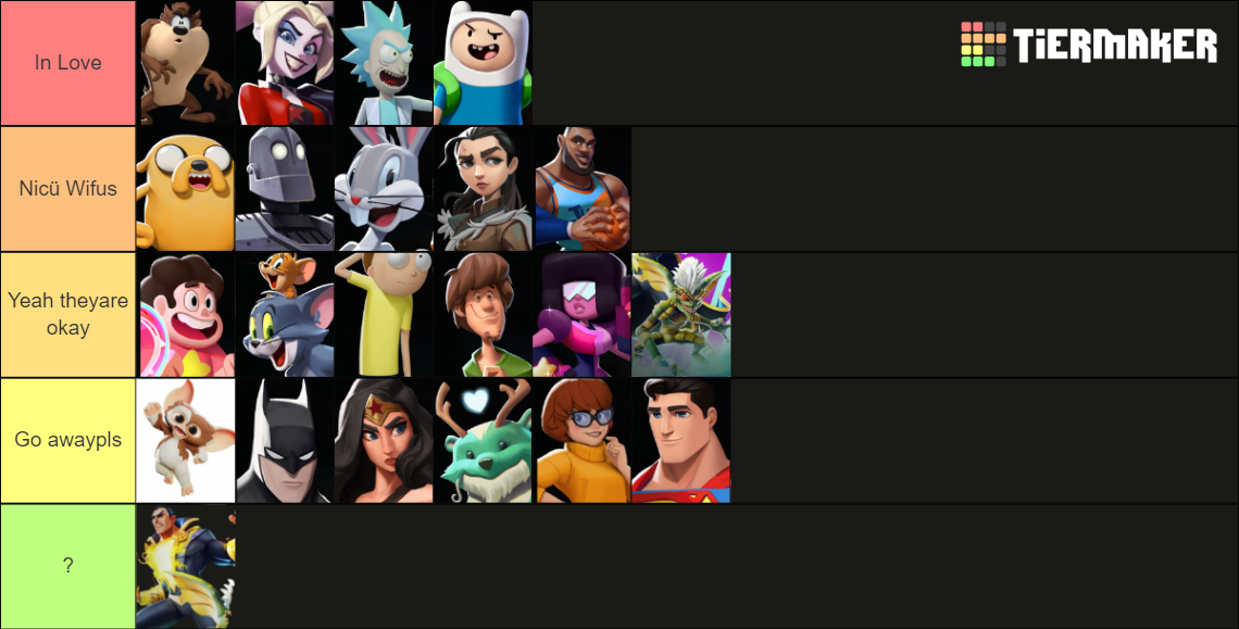 Multiversus 2022 Updated (Gizmo, Morty, Black Adam,Stripe) Tier List (Community Rankings ...