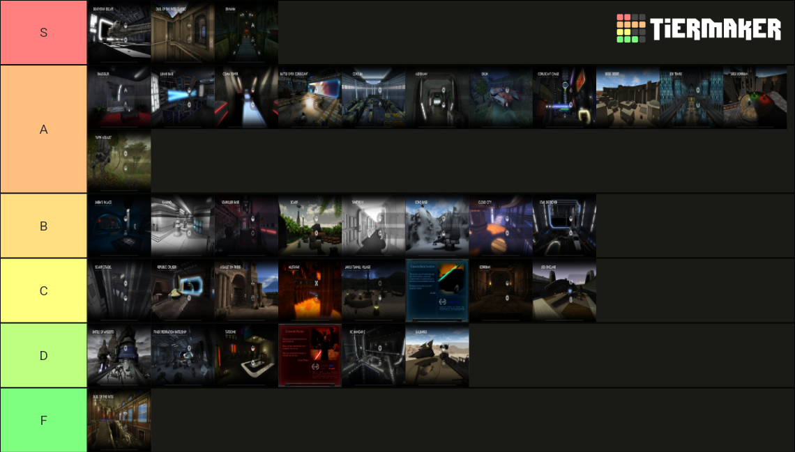 Movie Battles 2 maps Tier List (Community Rankings) - TierMaker