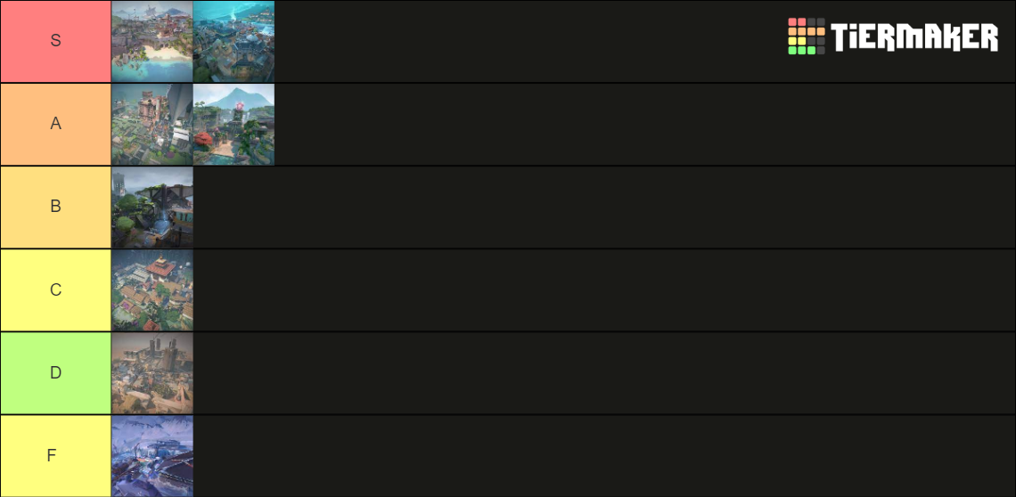 valorant map tierss Tier List (Community Rankings) - TierMaker