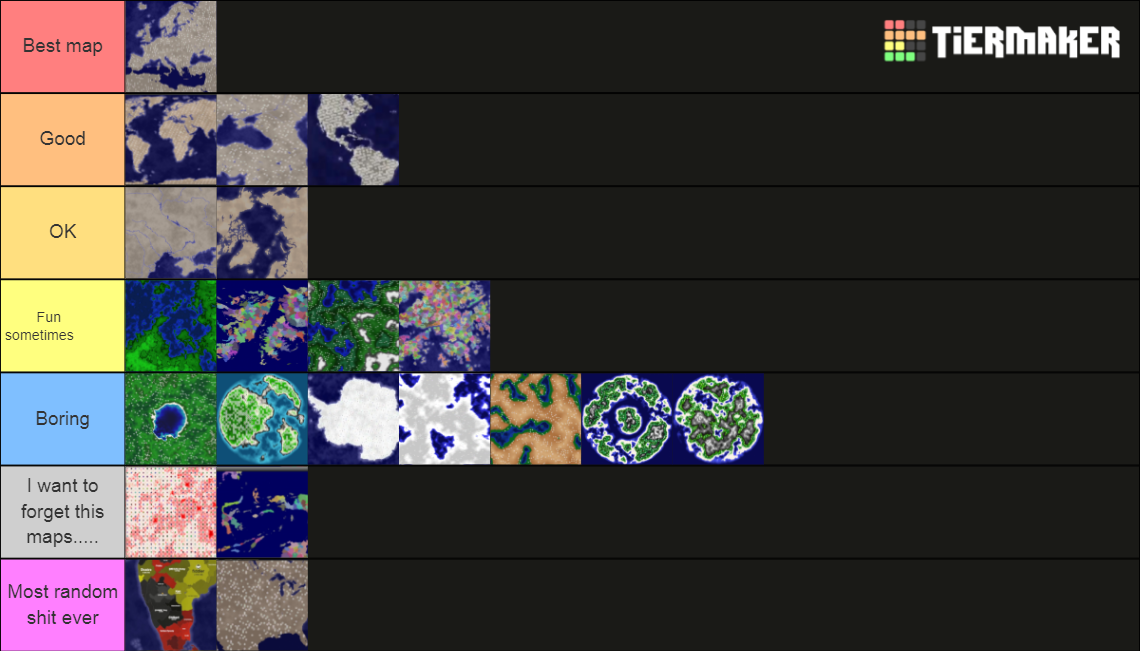 Territorial map teir list Tier List (Community Rankings) - TierMaker