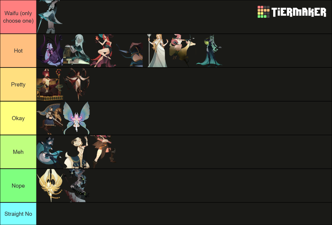 AFK Arena Ladies Tier List (Community Rankings) - TierMaker