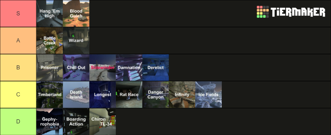 Halo CE Maps Tier List (Community Rankings) - TierMaker