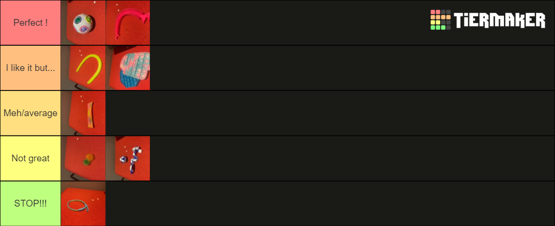 Fidget Toys Tier List (Community Rankings) - TierMaker