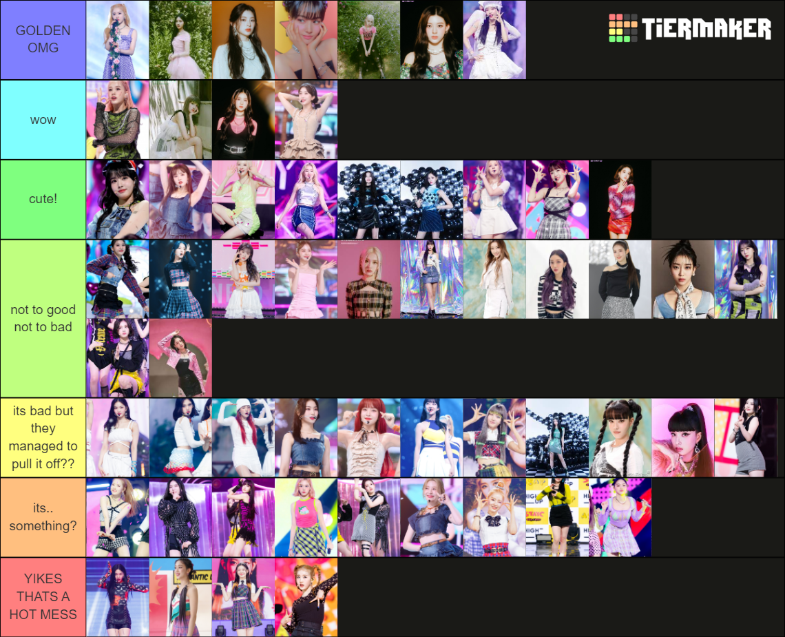 stayc outfit ranking Tier List (Community Rankings) - TierMaker