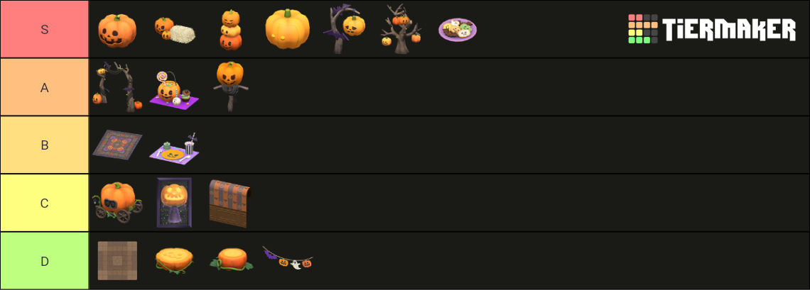Spooky Series ACNH Tier List (Community Rankings) - TierMaker