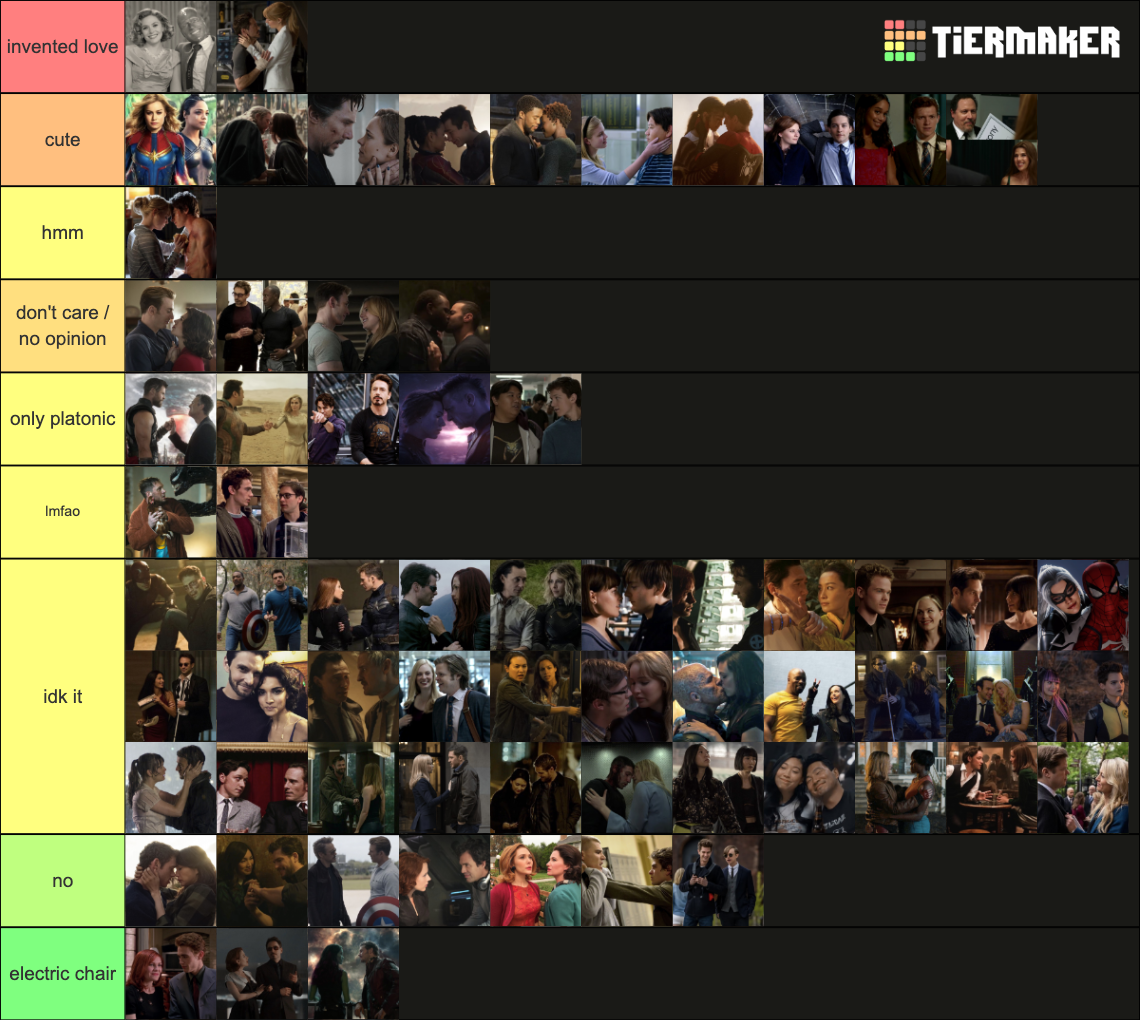 marvel ships (nmcu, xmcu/x-men, mcu) Tier List (Community Rankings ...