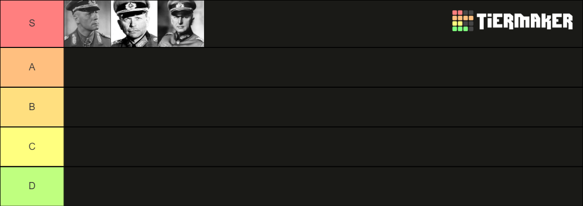 World War 2 Generals Tier List (Community Rankings) - TierMaker