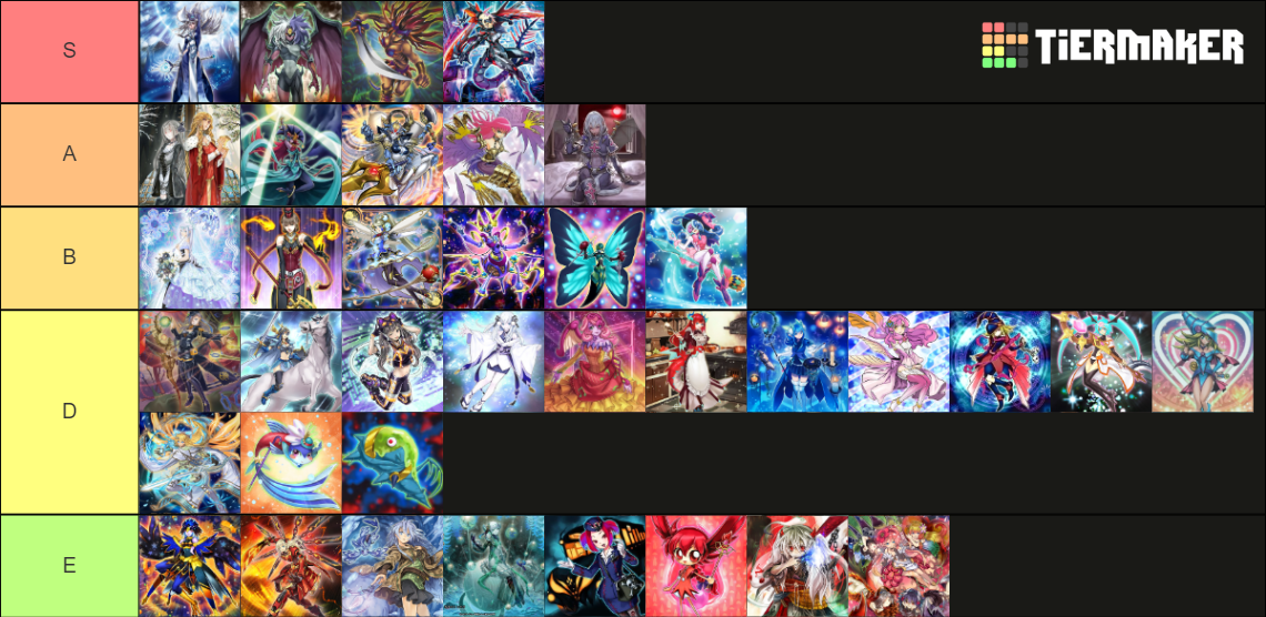 Yugioh Waifu Decks/Single Cards Tier List (Community Rankings) - TierMaker