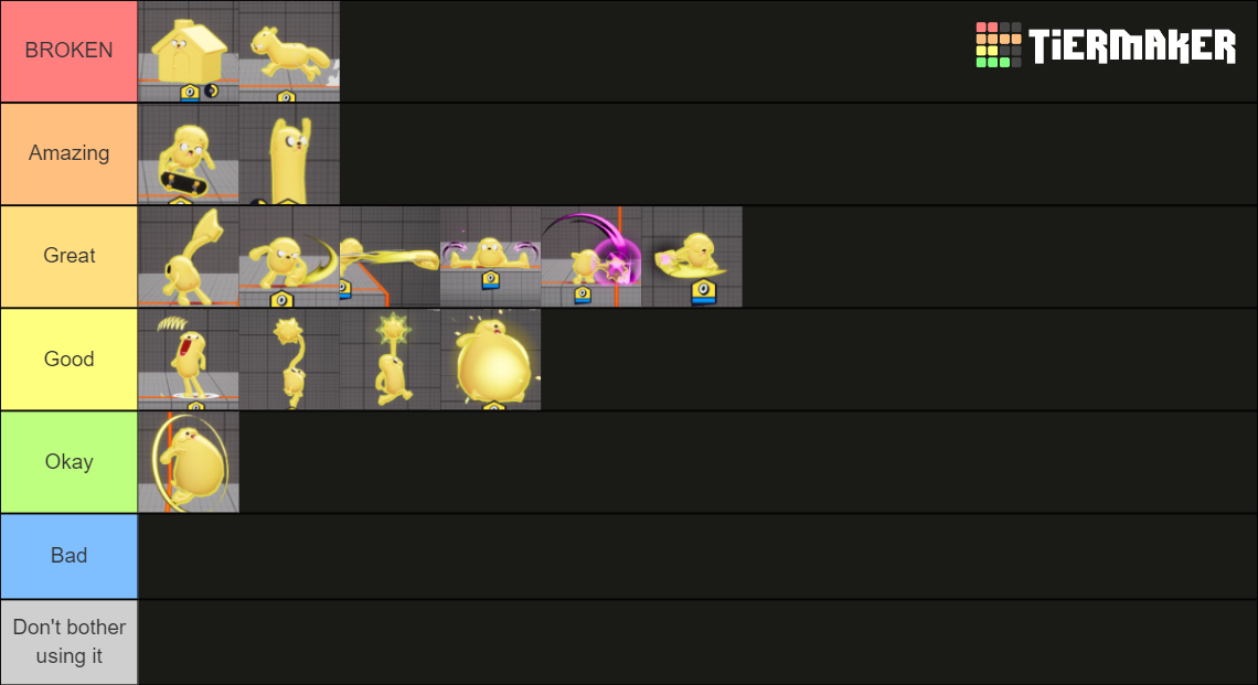 Jake MultiVersus Move Tier List (Community Rankings) - TierMaker
