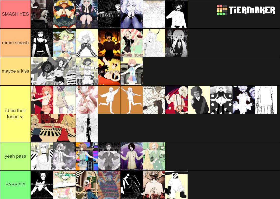 ghost and pals characters (december 2022) Tier List (Community Rankings ...