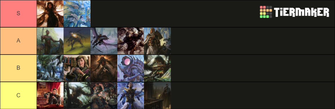 MTG Legacy Tier chart nov Tier List (Community Rankings) - TierMaker