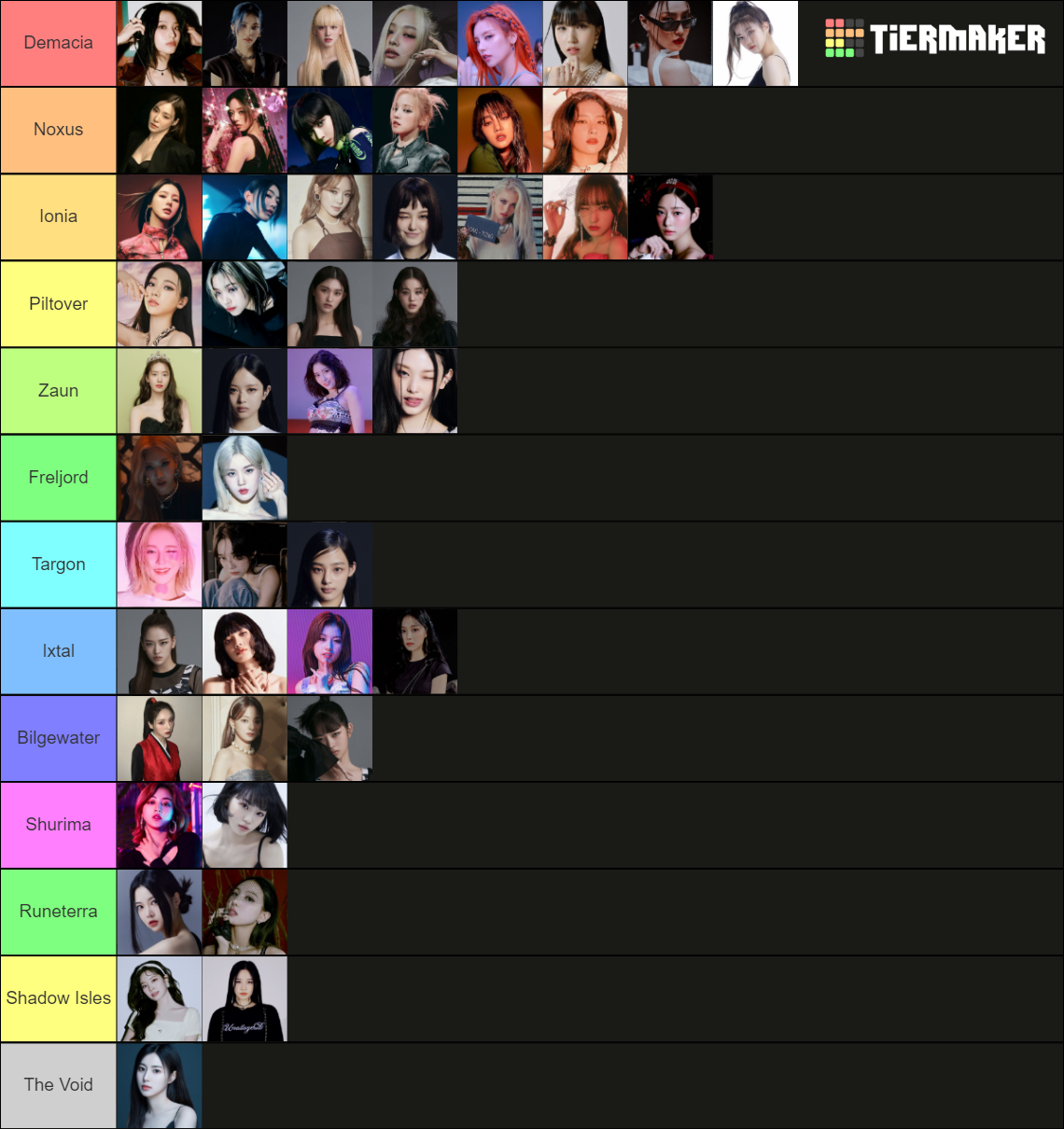 Kpop Artist Tier List (Community Rankings) - TierMaker