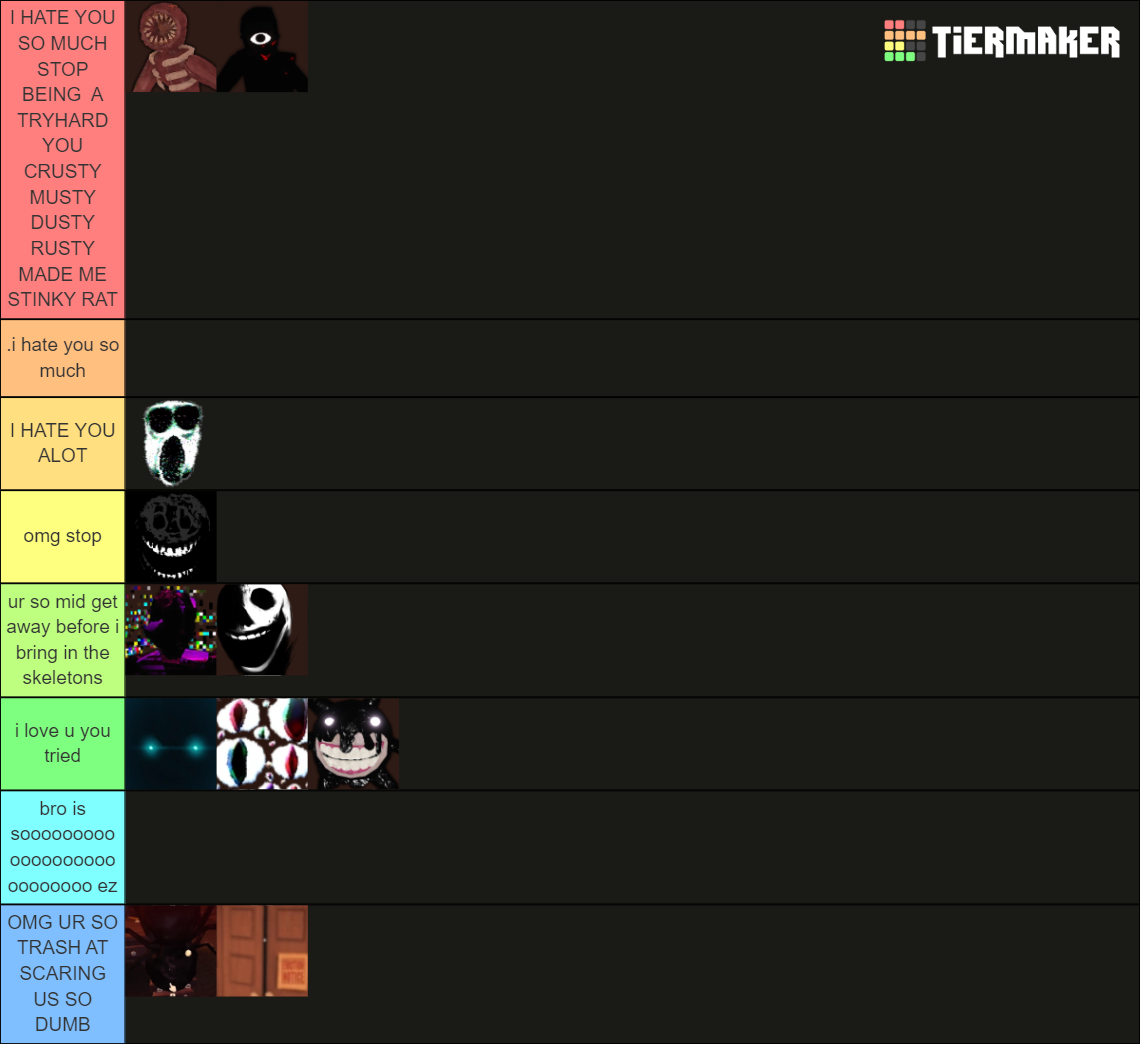 doors entitiy by hard they are Tier List (Community Rankings) - TierMaker
