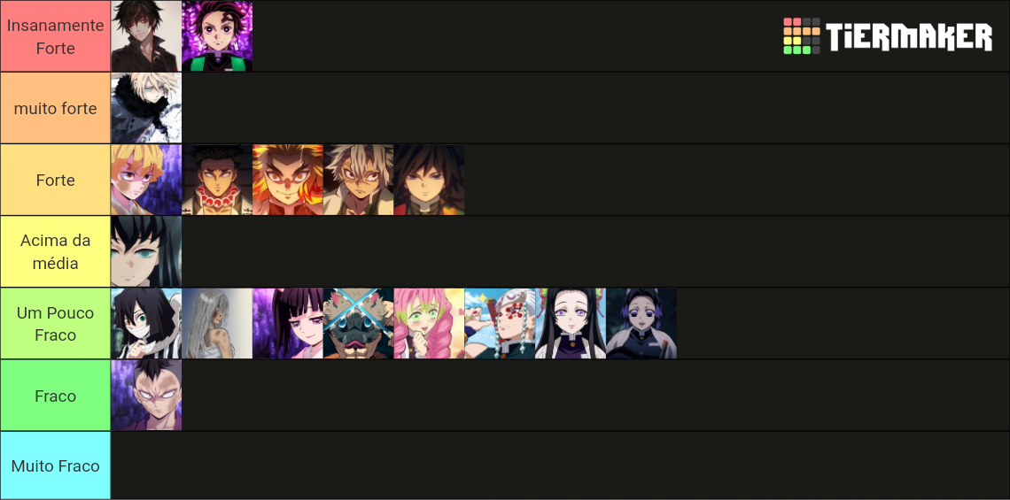 Hashiras and pro Slayers Tier List (Community Rankings) - TierMaker