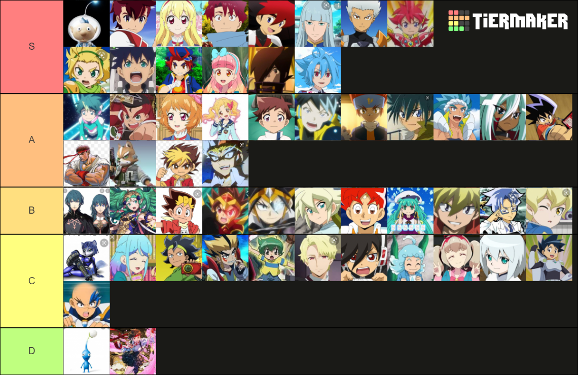Clover_with_Warriors Characters template (ALL Side) Tier List ... Clover_with_Warriors Characters template (ALL Side) Tier List ...