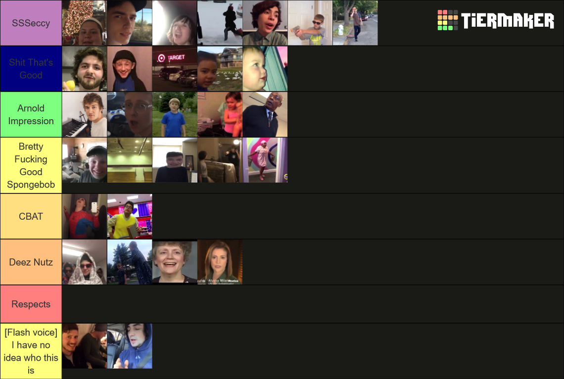 101 Vines Tier List (Community Rankings) - TierMaker