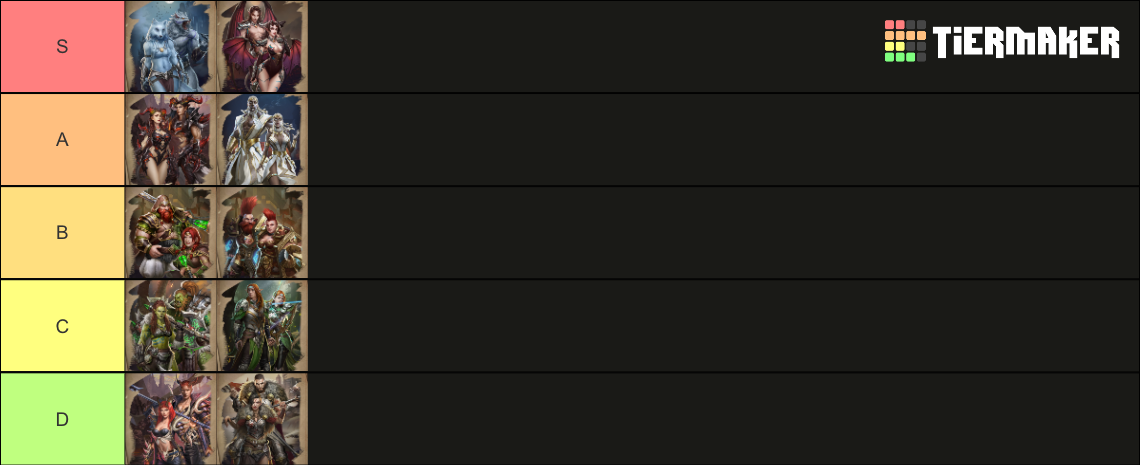 Bloodline heroes of lithas Clan Tier List (Community Rankings) - TierMaker