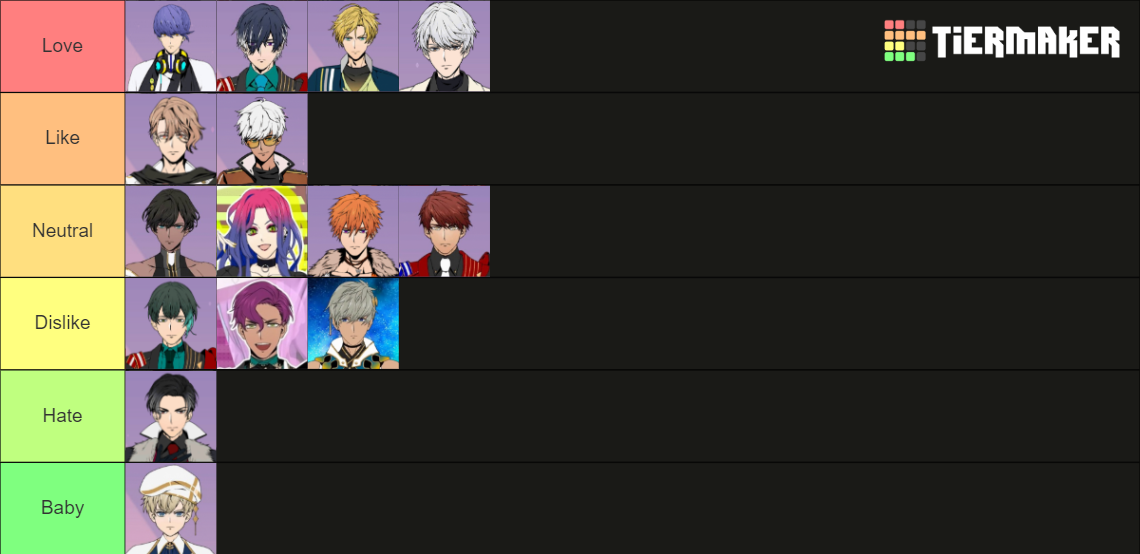 All Obey Me Character Tier List (Community Rankings) - TierMaker