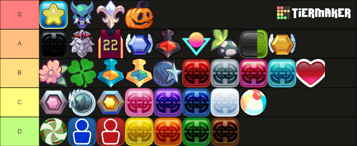 Brawlhalla Color (9/5/2022) Tier List (Community Rankings) - TierMaker