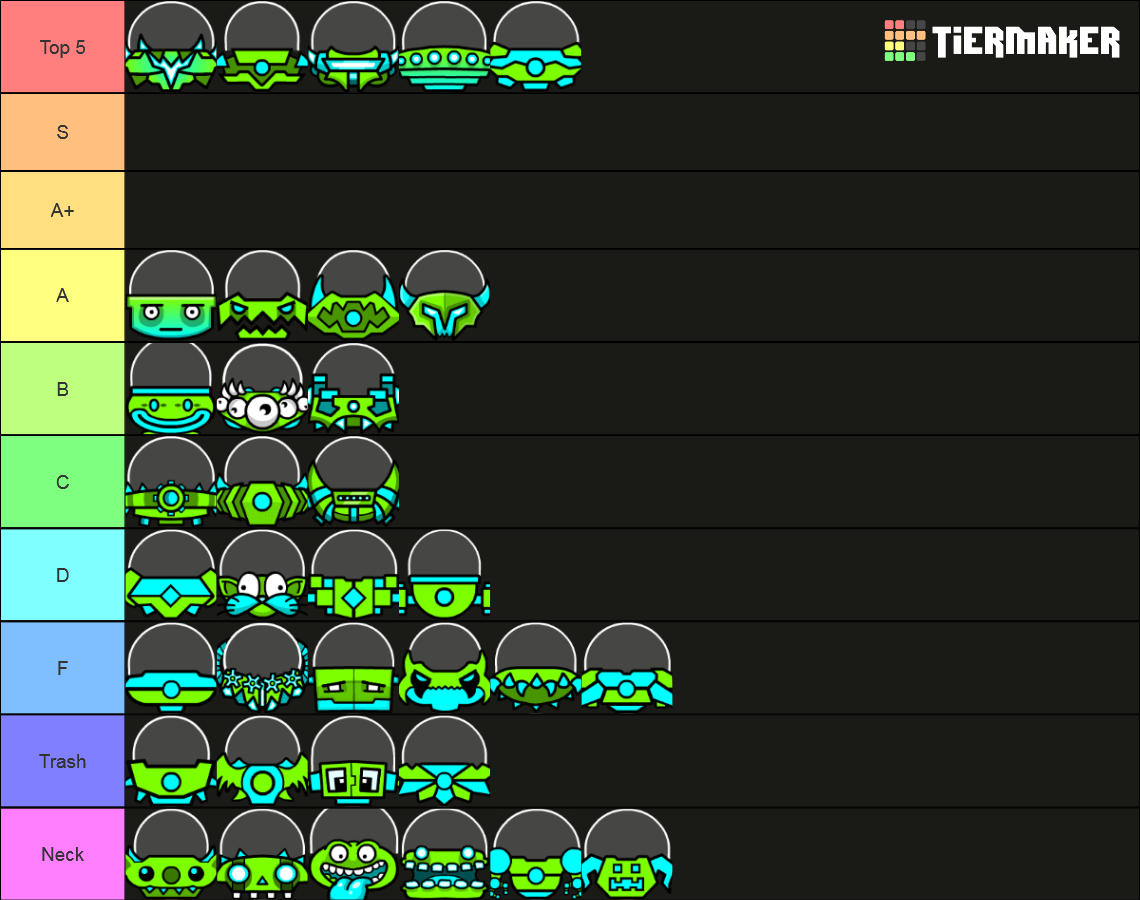 All Geometry Dash UFOs Tier List (Community Rankings) - TierMaker