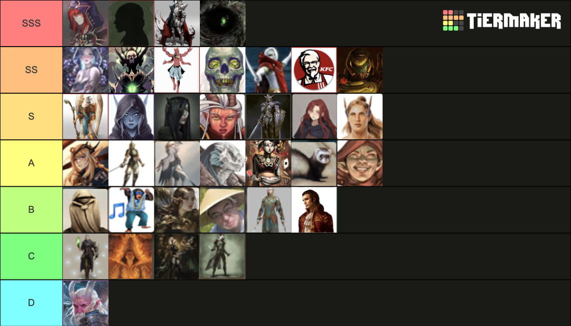 DnD power teir list Tier List (Community Rankings) - TierMaker
