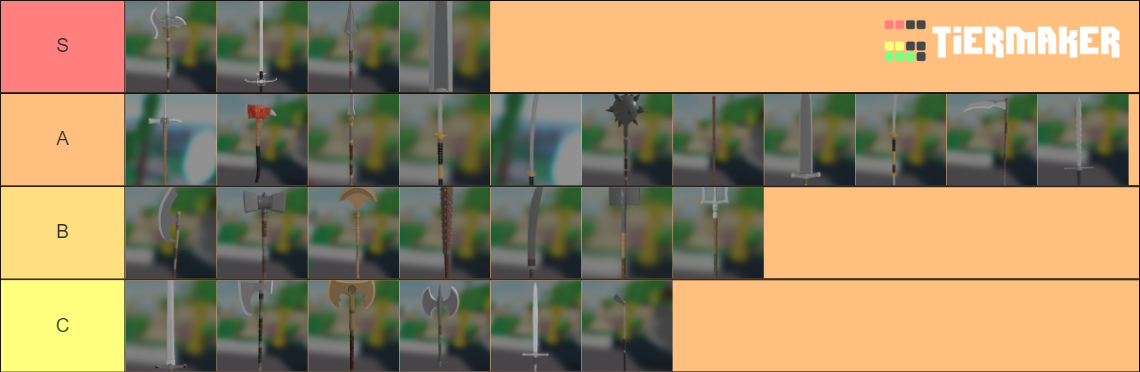 Combat Warriors Heavy Weapons List Tier List (Community Rankings ...