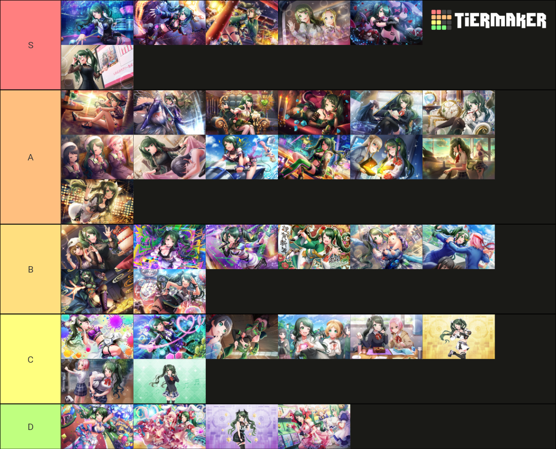 Esora Shimizu D4DJ Cards (December 2022) Tier List (Community Rankings ...