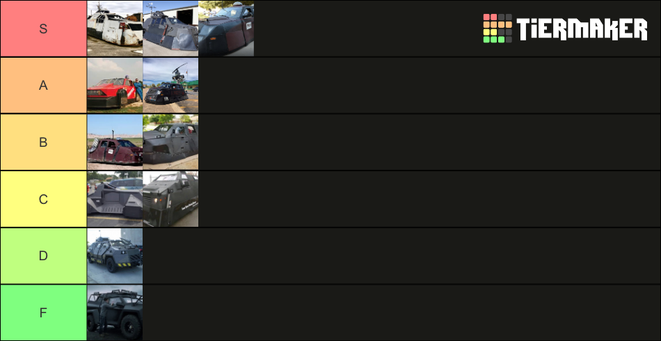 Intercept vehicles Tier List (Community Rankings) - TierMaker