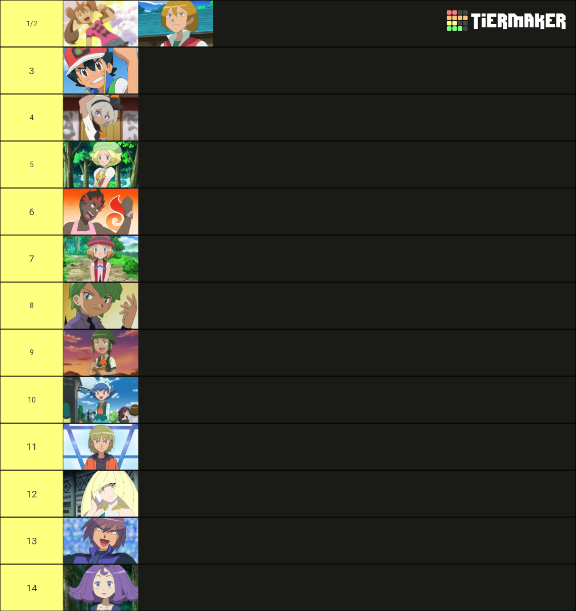 Anipoke Characters Tier List (Community Rankings) - TierMaker