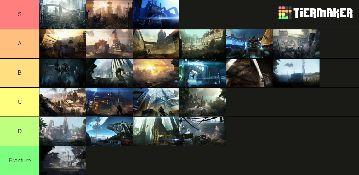 Titanfall 1 Maps Tier List (Community Rankings) - TierMaker