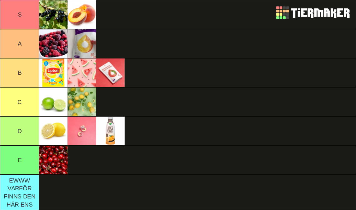 Alla Air-Up smaker! Tier List (Community Rankings) - TierMaker