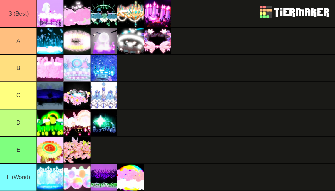 😇Royale High Halos😇 Tier List (Community Rankings) - TierMaker