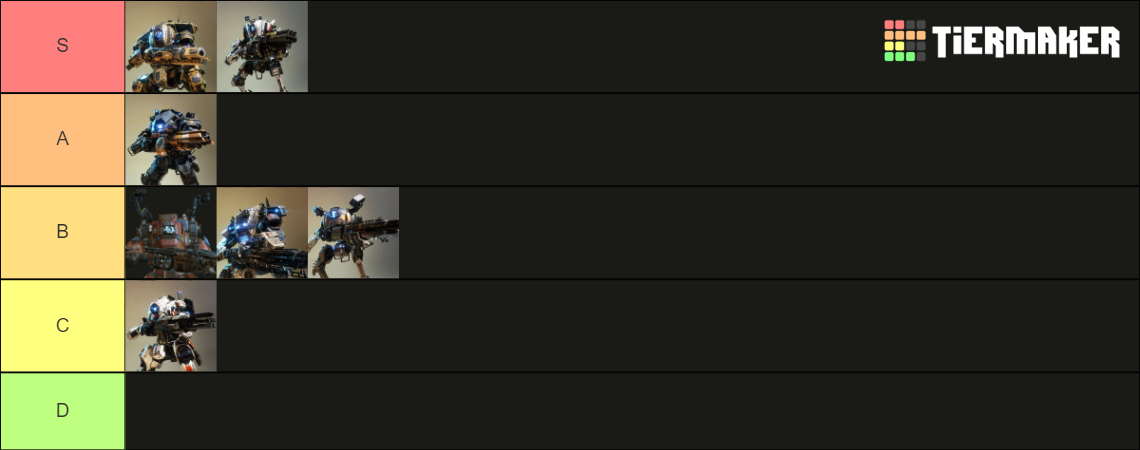 Titanfall 2 Titans Tier List (Community Rankings) - TierMaker