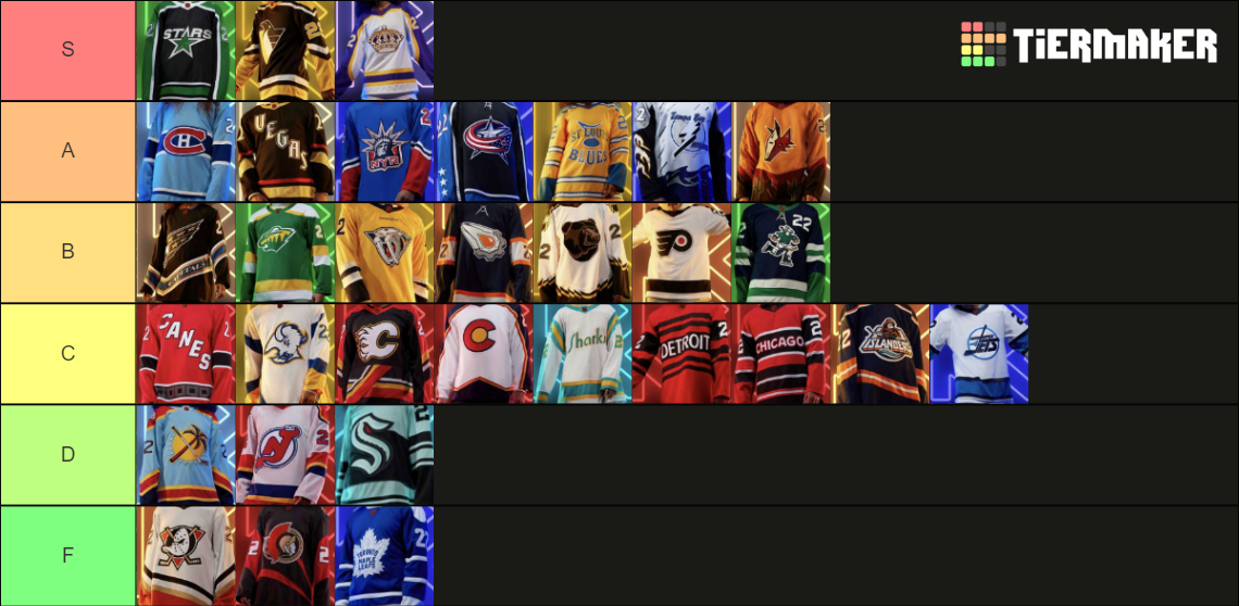 2022 NHL Reverse Retro Jerseys Tier List (Community Rankings) - TierMaker 2022 NHL Reverse Retro Jerseys Tier List (Community Rankings) - TierMaker