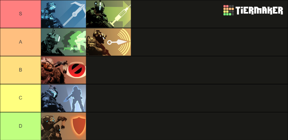 Titanfall 2 Pilot Tacticals Tier List (Community Rankings) - TierMaker