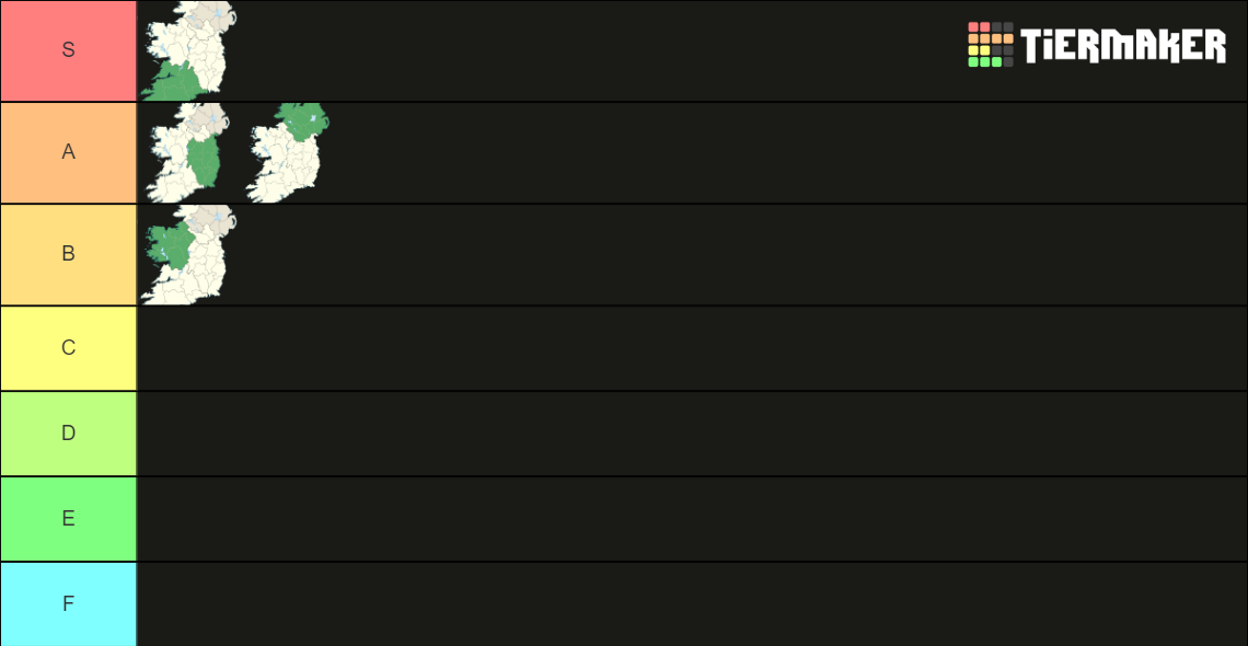 Irish Provinces Tier List (Community Rankings) - TierMaker